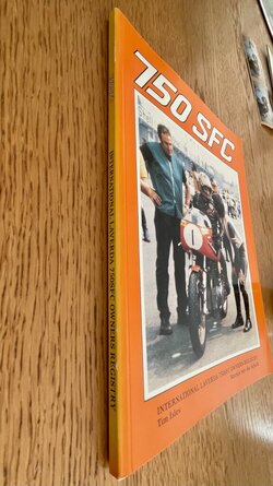 International LAVERDA 750 SFC Owners Registry from Tim Isles + Marnix v ...
